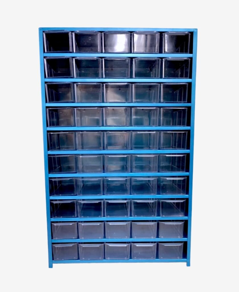 Organizador Metálico con 50 Gavetas | Almacenamiento Rígido y Flexible ...